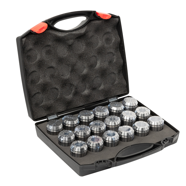 ER32 Standard Sealed Collet Set - 3-20mm (18 Pieces) | EW Equipment ...
