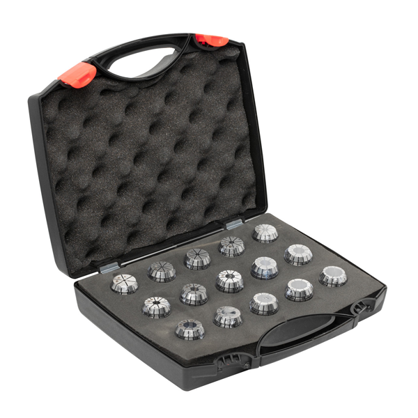 ER25 Standard Sealed Collet Set - 3-16mm (14 Pieces)– EW Equipment