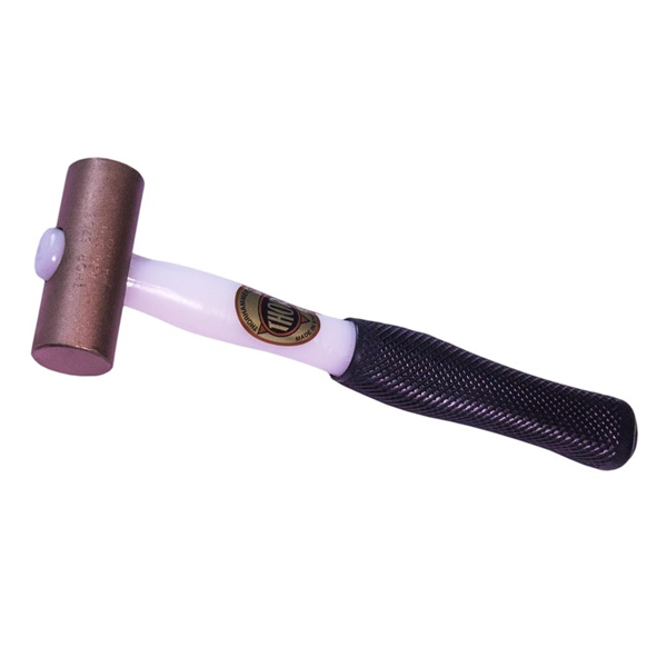 24-5703 Round Solid Copper Mallet Plastic Handle (32mm Head Diameter ...