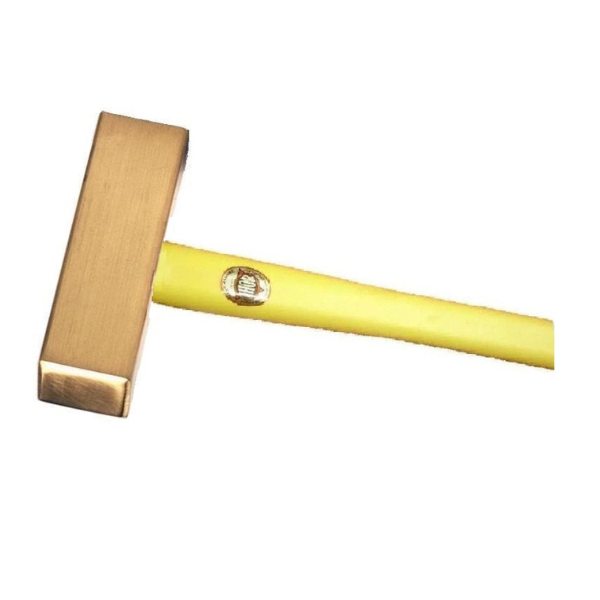 27-46000FG Square Solid Brass Mallet Fiberglass Handle (63mm Square Fa ...