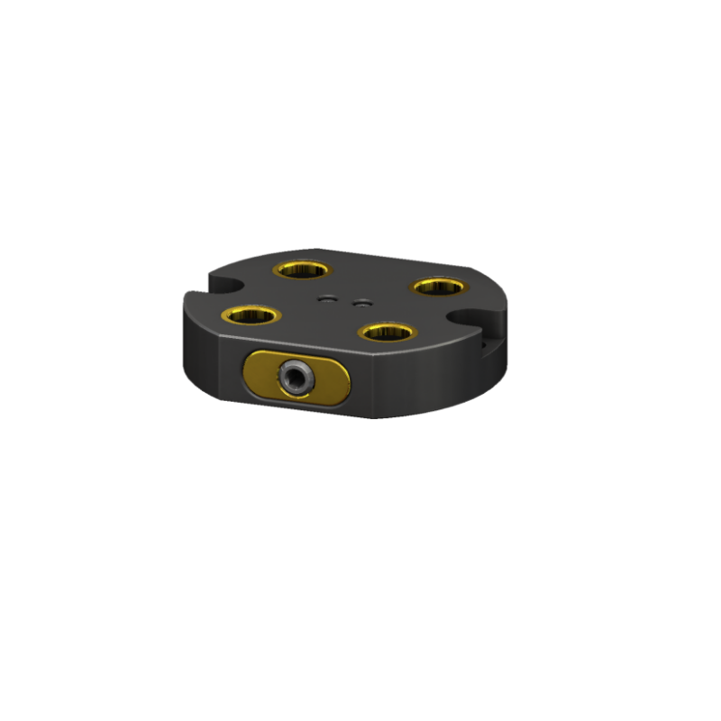 RL52 Quick Change Riser Plate (Steel Round) - 5th Axis | EW Equipment ...