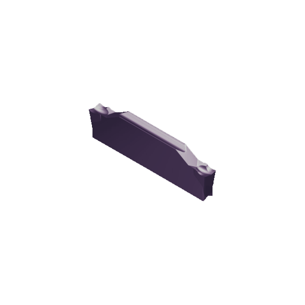 TDN 4003 4mm Wide Carbide Double Ended Grooving Inserts ET602 For Steel ...