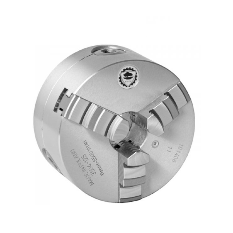 3-Jaw 400mm Lathe Chuck - Bison 3504-400 (Steel) | EW Equipment Bison