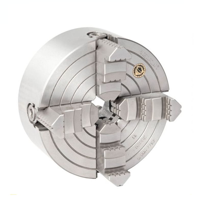 4-Jaw 200mm Independent Chuck - Camlock Mount D1-4 - Bison 4344-200-4 ...