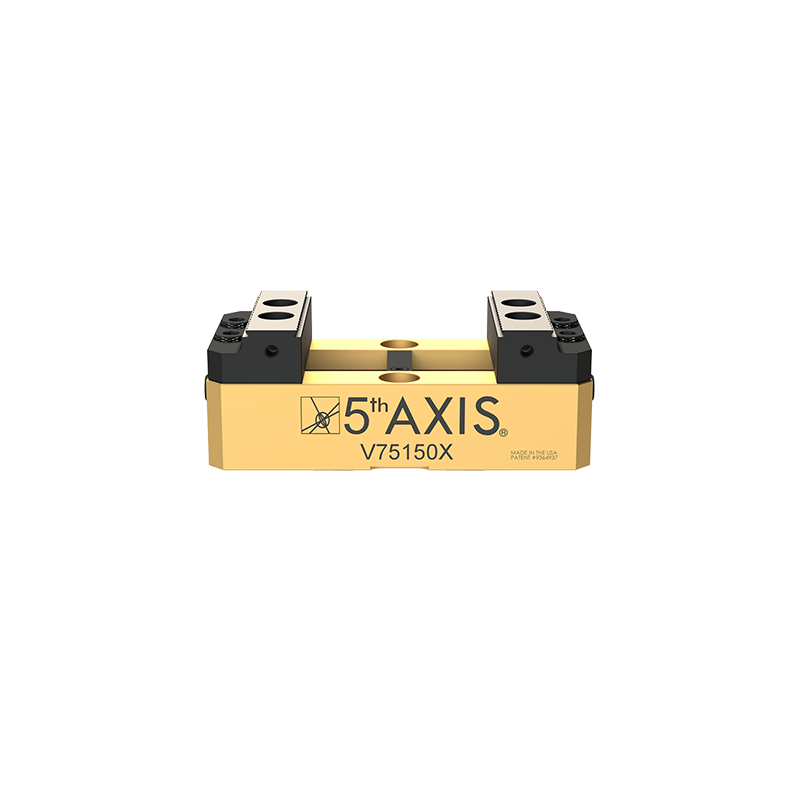 V75150X Self Centering Vice - 5th Axis | EW Equipment 5th Axis